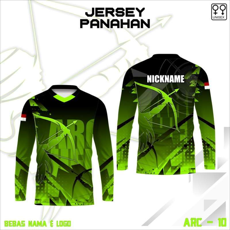 Promo Jersey Panahan Kaos Baju Archery Olahraga Lengan Panjang - Xl ...