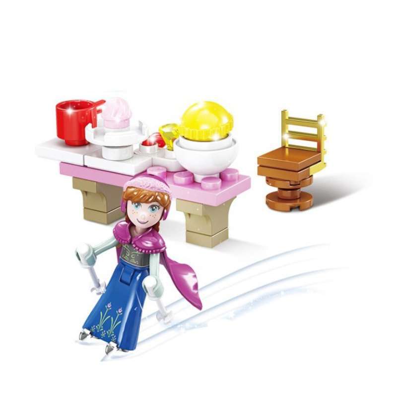 Promo SY 1372 Frozen Series | DIY Brick Block Mainan Balok Building ...