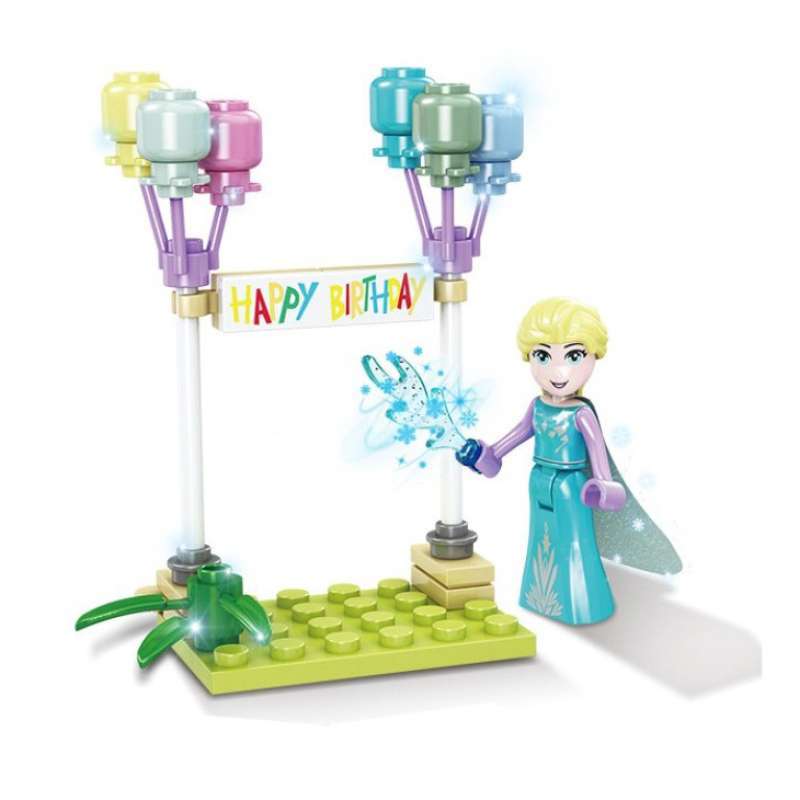 Promo SY 1372 Frozen Series | DIY Brick Block Mainan Balok Building ...