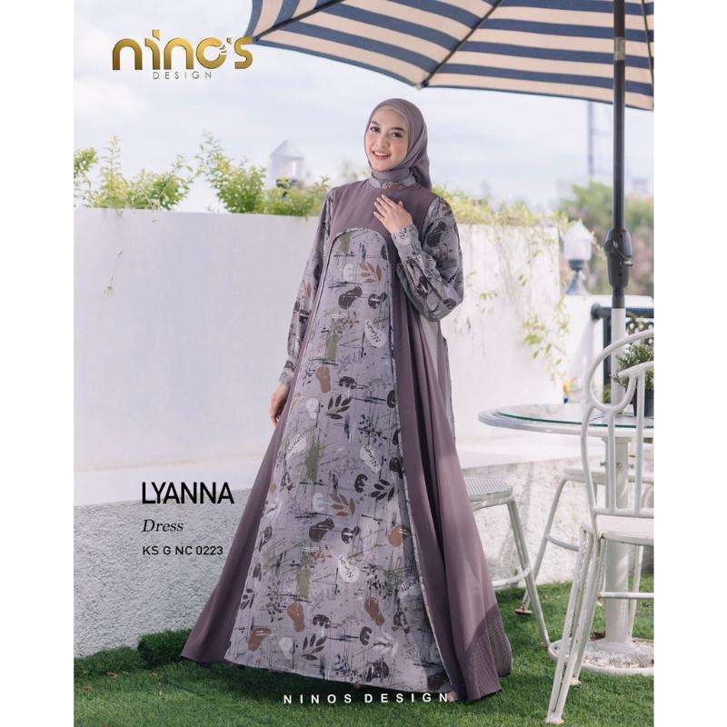Jual Lyanna Dress By Ninos Desgin - Lavender Di Seller Nino's Design ...