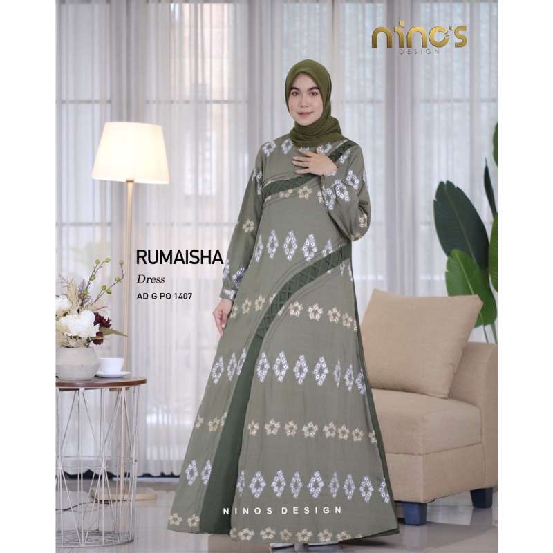 Promo RUMAISHA DRESS BY NINOS DESIGN - TERRACOTTA Diskon 34% di Seller ...