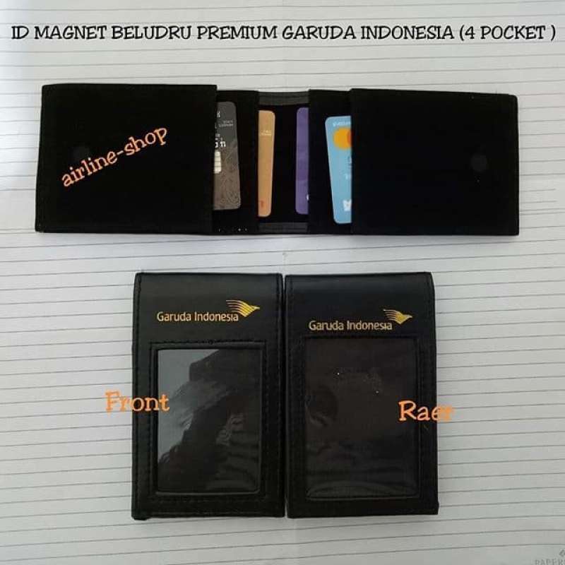 Jual DOMPET ID CARD MAGNET PREMIUM 4 POCKET GARUDA INDONESIA di Seller ...