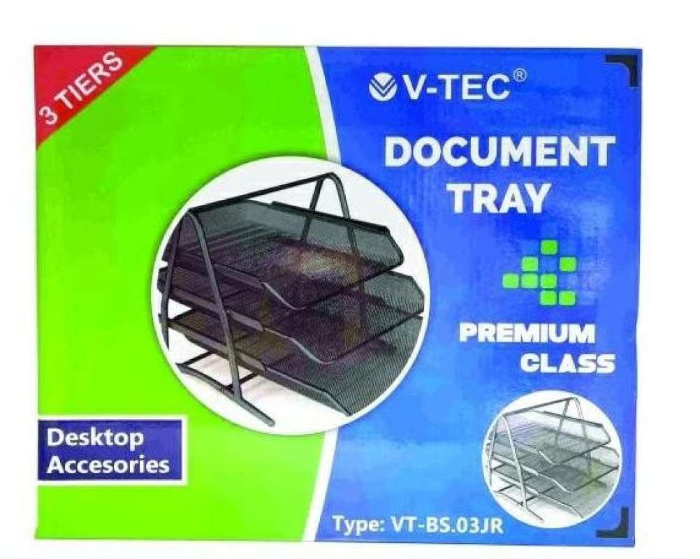 Jual Letter Tray Rak Dokument 3 Susun Besi V Tec. di Seller savagemall ...