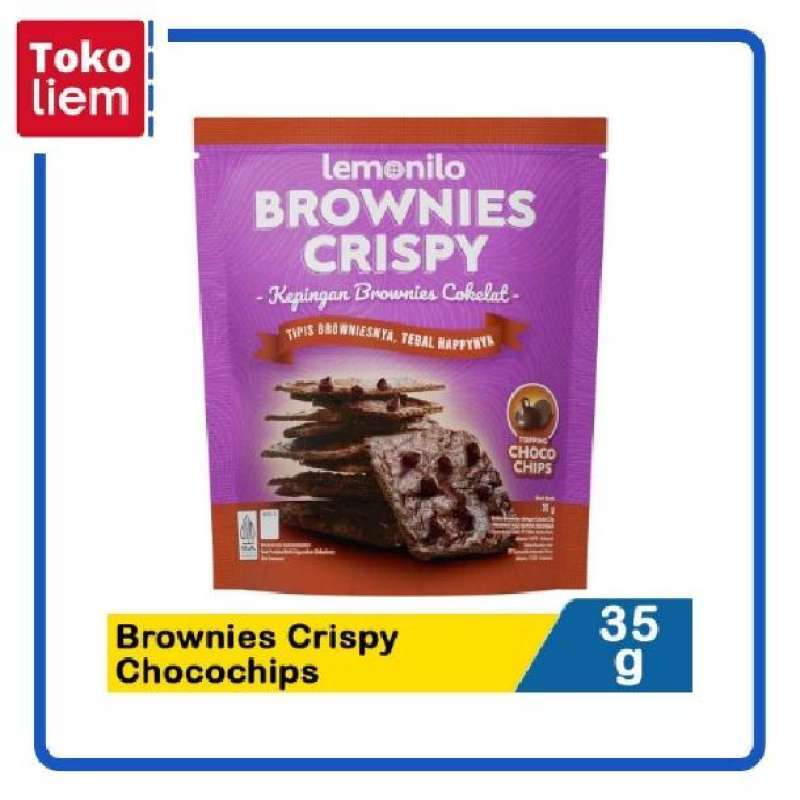 Jual Lemonilo Brownies Crispy Chocochips 35G di Seller Toko Liem ...
