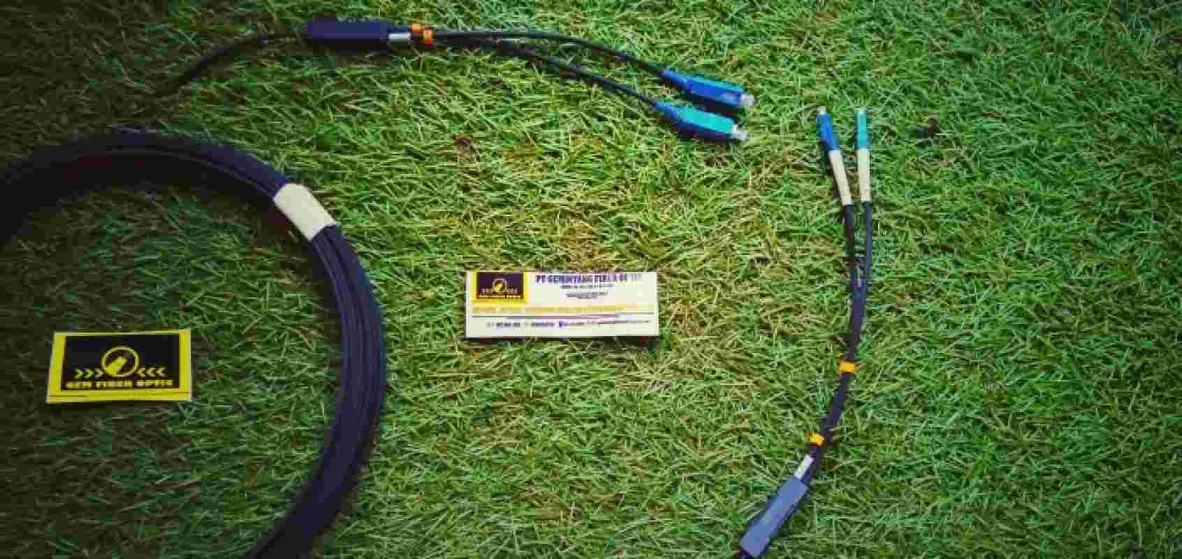 Promo Precon 2 Core Sc - Lc 30 Meter Singlemode Outdoor Patch Cord ...