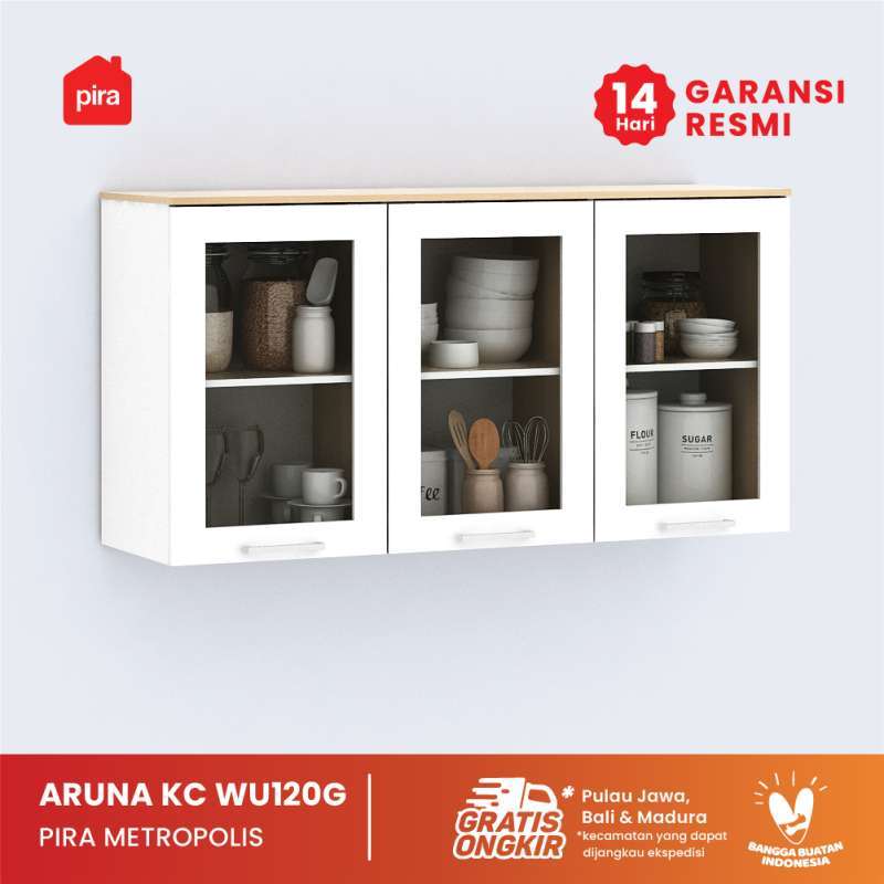 Promo PIRA METROPOLIS OX - ARUNA KC WU120G Rak Gantung Dapur / Kitchen ...