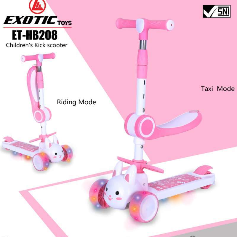 Jual Skuter multifungsi scooter otoped 3 in 1 exotic HB 208 fungsi 3 IN ...