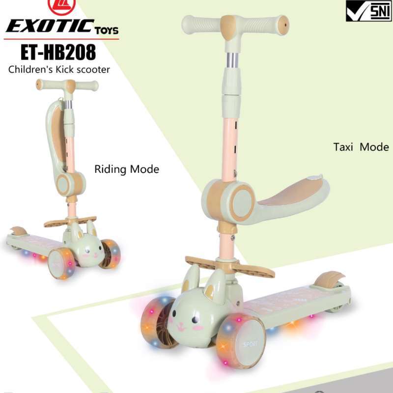 Jual Skuter multifungsi scooter otoped 3 in 1 exotic HB 208 fungsi 3 IN ...