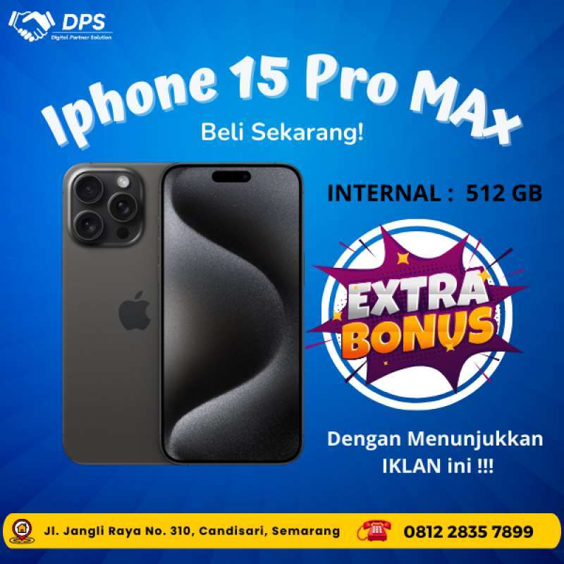 Jual iPhone 15 Promax 512 Gb Di Seller Mr Phone Semarang - Karanganyar Gunung-2, Kota Semarang ...