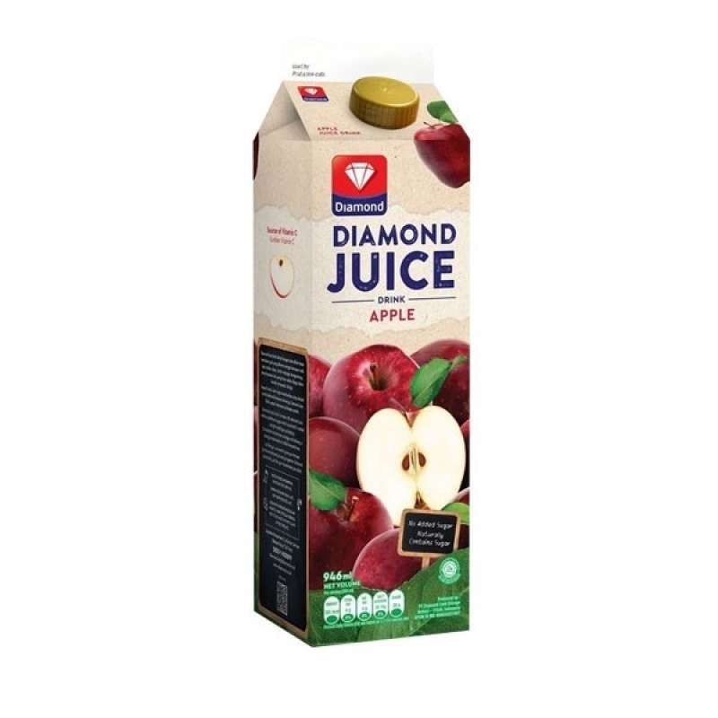 Jual DIAMOND JUICE UHT APPLE 1L di Seller Hypermart Royal Official ...