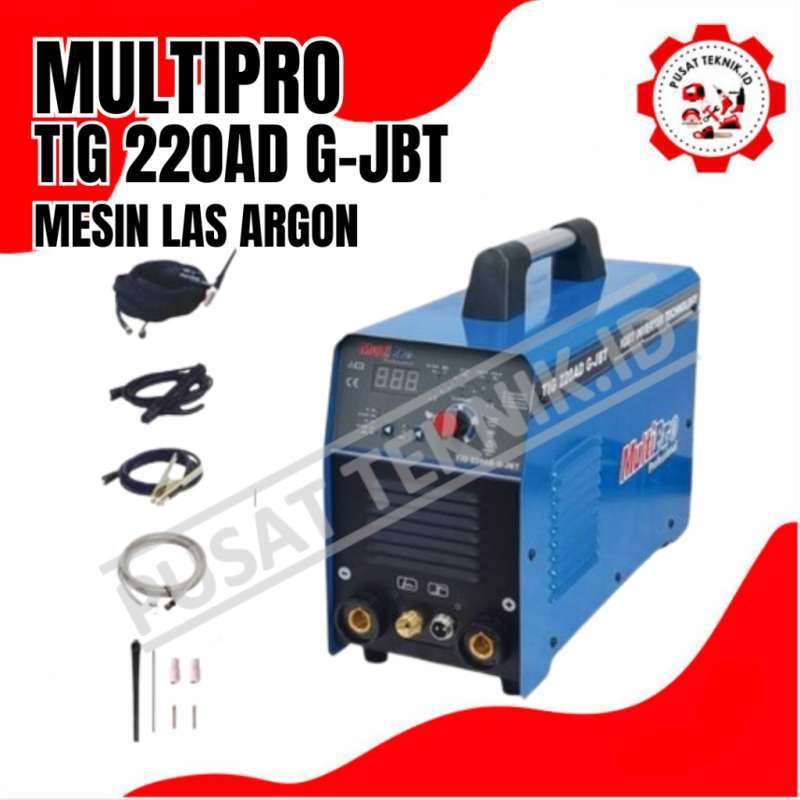 Jual LAS MULTIPRO TIG 220AD G-JBT LAS ALUMUNIUM ARGON ACDC WELDING ...
