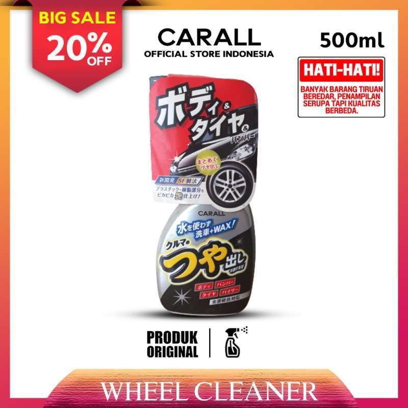 Jual Carall Wheel Cleaner / Pembersih Velg dan Body Mobil Made In Japan ...
