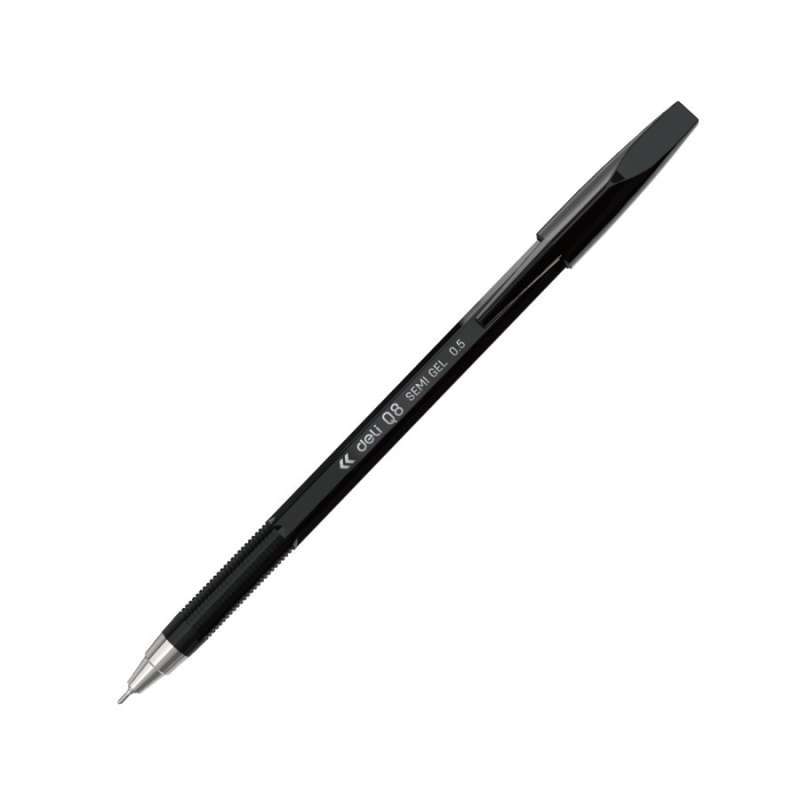 Jual DELI Think Semi Gel Pen 0.5mm EQ8 Pulpen Deli HITAM dan BIRU ( 1 ...