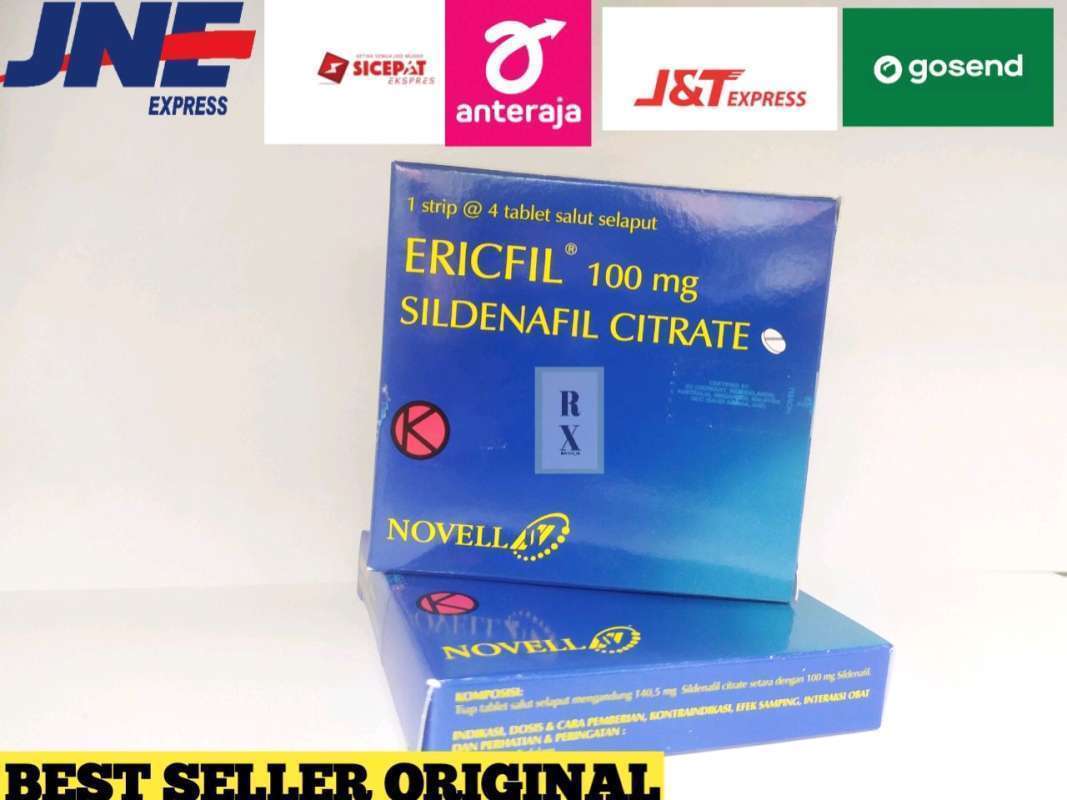 Jual Ericfil 100 original /box exp 2025 di Seller Sehat Shop - Pal ...