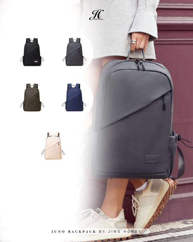 Jual JAR - Jims Honey Juno Backpack Tas Ransel Wanita - Broken White di ...