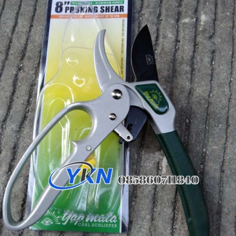 Promo Gunting Dahan / Ranting Tjap Mata 8 Inch Model Ratchet Alat ...