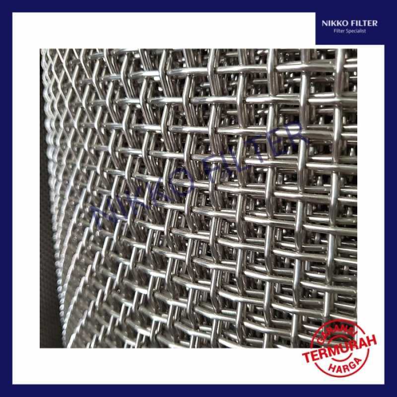 Promo Wiremesh 7 Saringan SS 304 1M / Ayakan Screen Wire Mesh Stainless ...