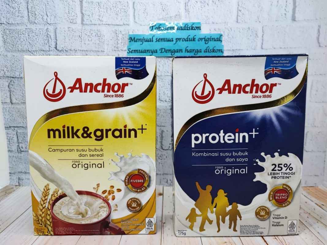 Promo Anchor Milk Susu Keluarga Original 175g - Susu Bubuk dan Sereal ...