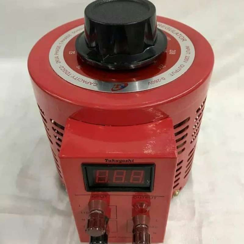 Promo Ac Voltage Regulator 2000 Watt Slide Regulator 0-250V Ac ...