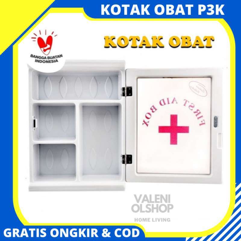 Promo Rak Obat P3K Dinding/Kotak Obat P3K First Aid Box Maspion Diskon 27% di Seller Aman Shop ...