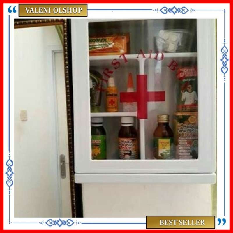 Promo Rak Obat P3K Dinding/Kotak Obat P3K First Aid Box Maspion Diskon 27% di Seller Aman Shop ...