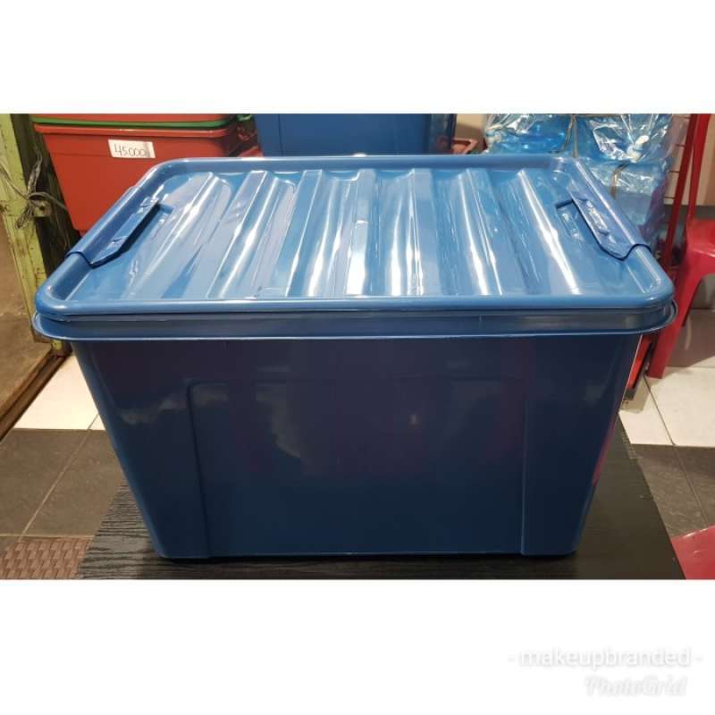 Promo Container Box Plastik Besar 50l Gojek Grab Diskon 32% Di Seller ...