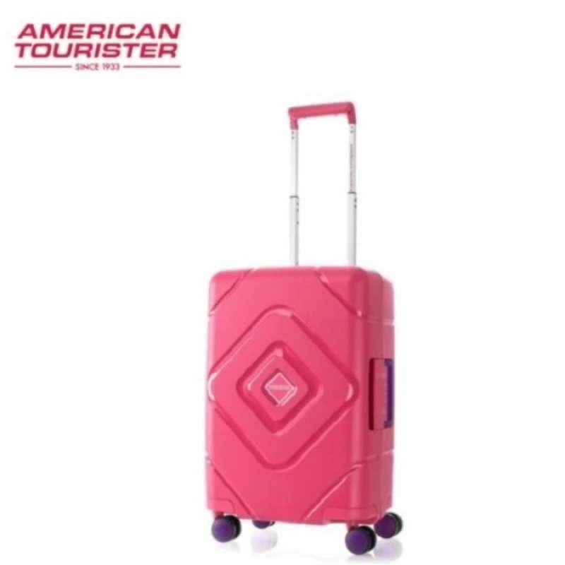 Promo Koper American Tourister Trigard Spinner Frame Cabin 55/20 inch ...