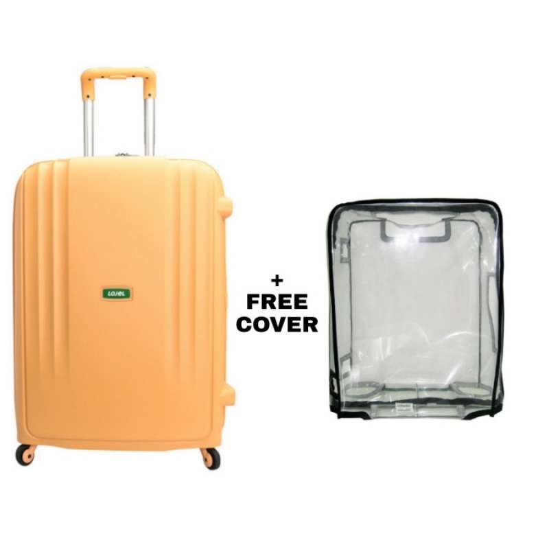 Promo Koper Lojel Lineo 26inc Graphite + Luggage Cover - Yellow ...