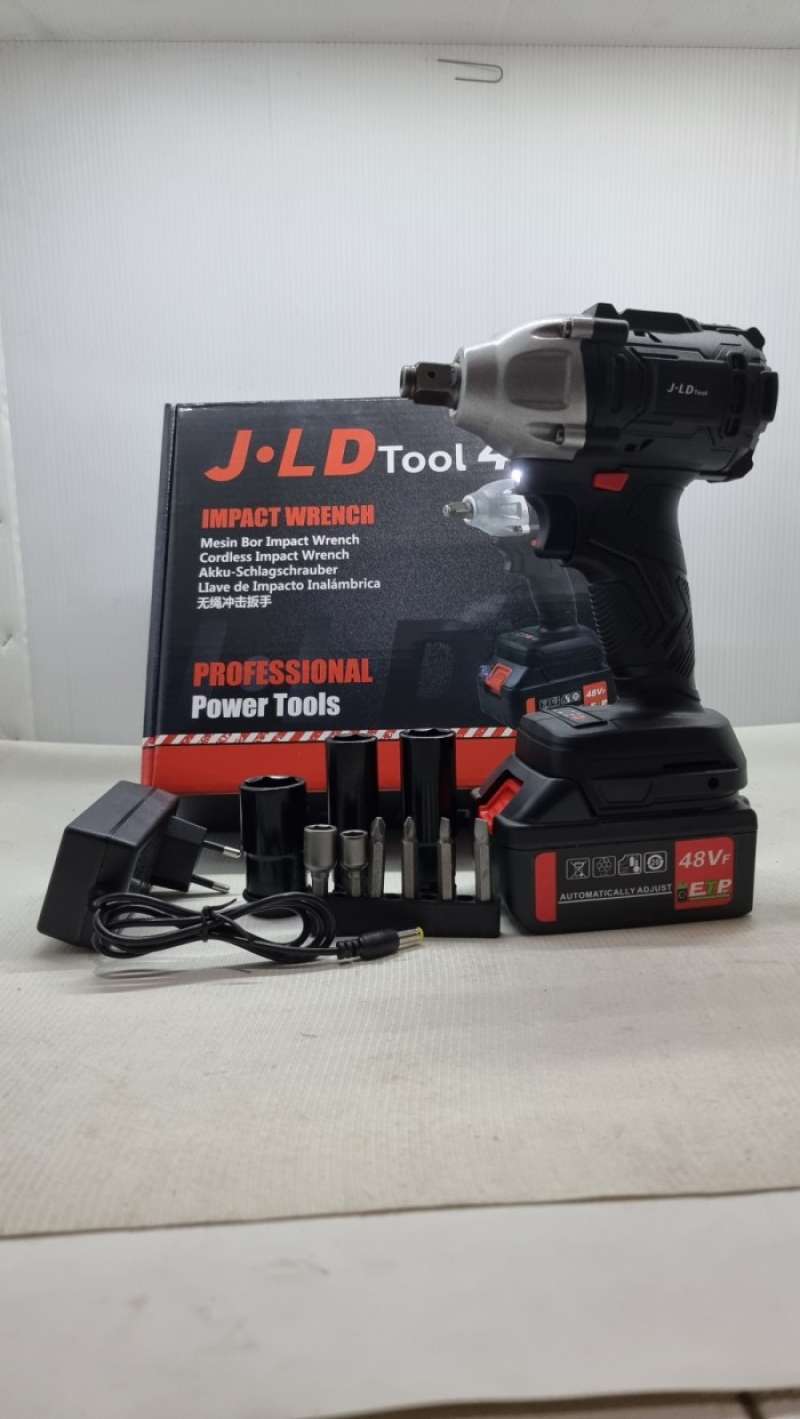 Promo CORDLESS IMPACT WRENCH 48S BRUSHLESS By JLD Tool Diskon 23% di ...