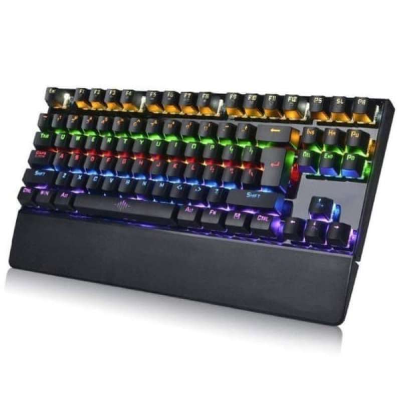 Promo Mechanical Keyboard Gaming RGB Backlight True Mechanic With ...