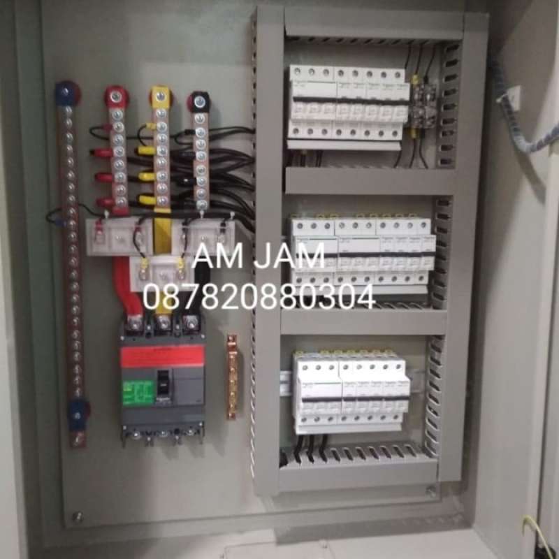 Promo Mccb+mcb Schneider. Panel Penerangan Komplit Ampere Meter Diskon ...
