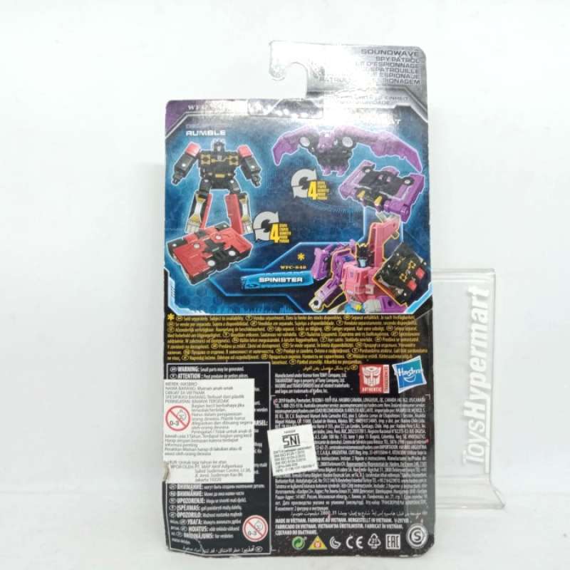 Promo ORI Rumble and Ratbat Transformers Siege War for Cybertron Hasbro ...