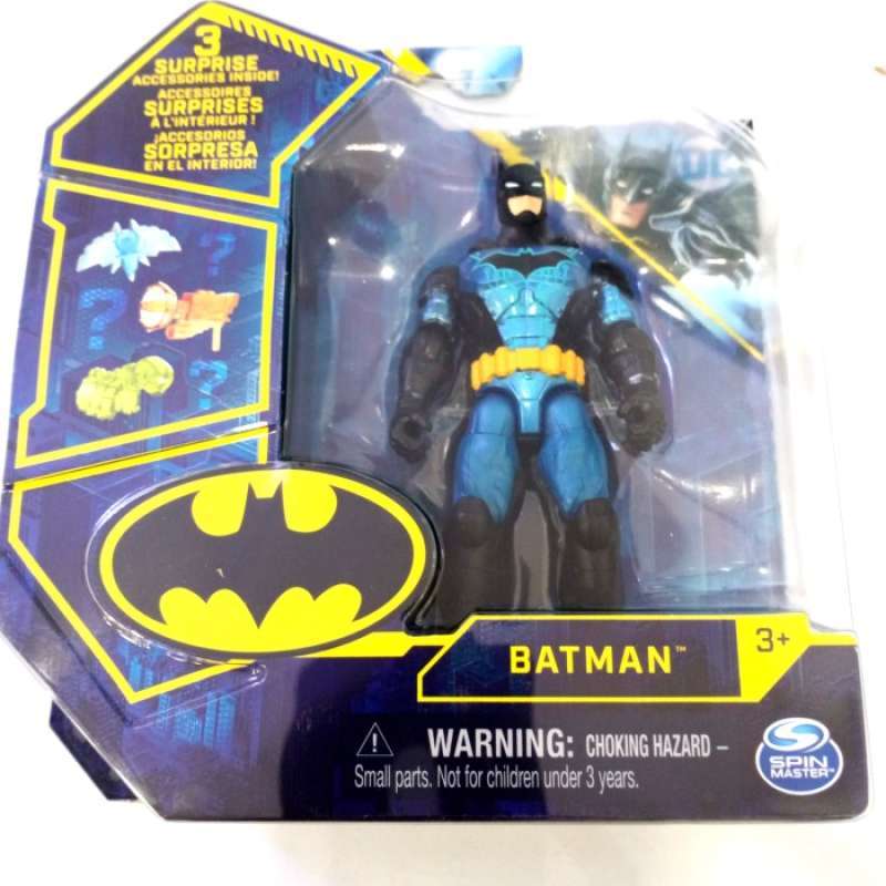 Promo Mainan Figur Dc Batman Basic 4 Inch Diskon 23% Di Seller Qairina ...