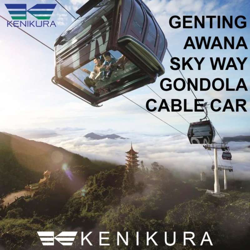 Jual Ticket Awana SkyWay Gondola Cable Car Standard Genting Malaysia ...