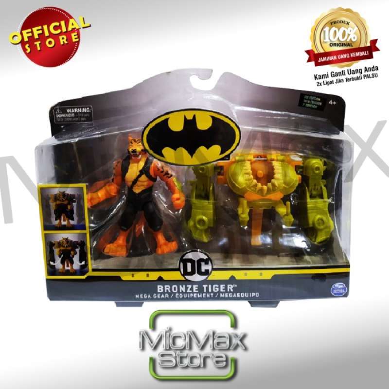 Promo DC Batman Mega Gear Bronze Tiger with Transforming Armor Diskon ...