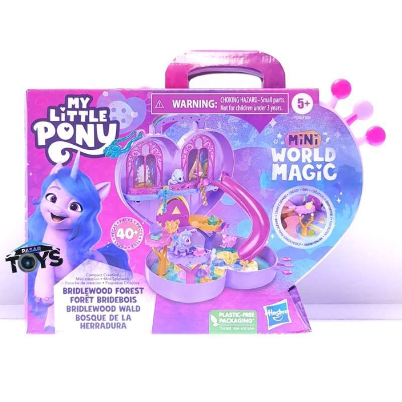 Promo My Little Pony Mini World Magic Compact Creation Bridlewood Forest Toy Diskon 23% di ...