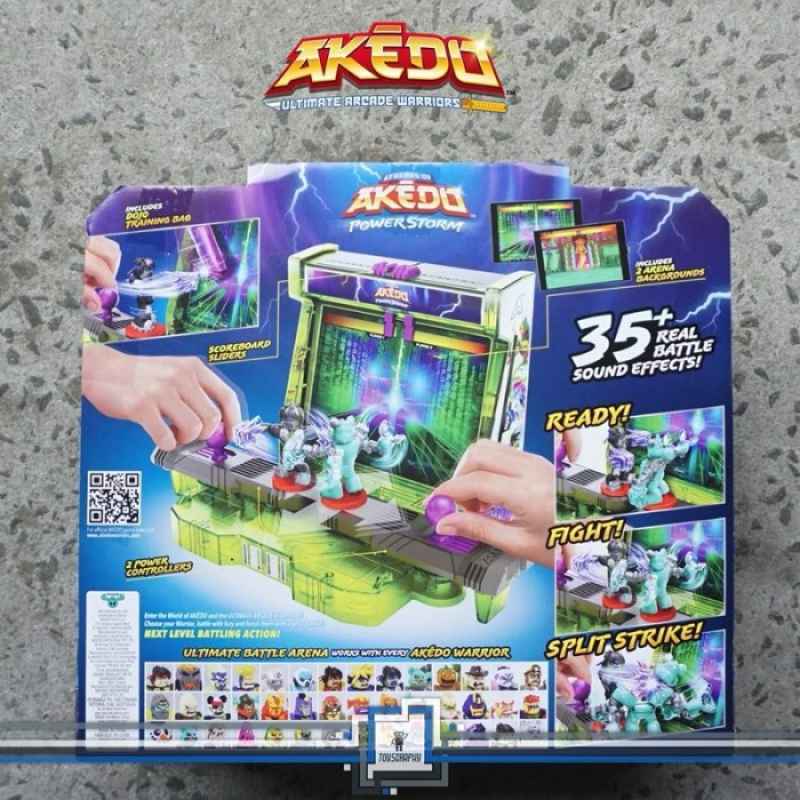 Promo Akedo Powerstorm ULTIMATE BATTLE ARENA Fighting Arcade Power ...
