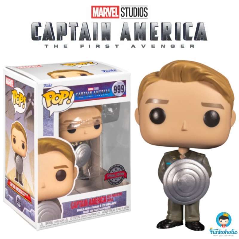 Promo POP! Captain America The First Avenger with Prototype Shield 999 ...