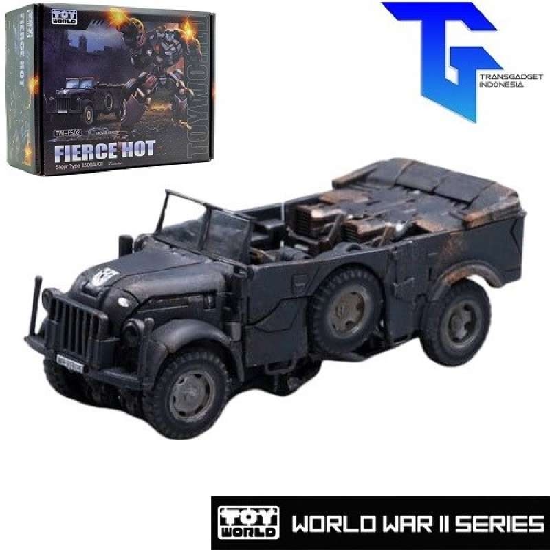 Promo ToyWorld Transformers Hot Rod - Toy World FS02 Fierce Hot WW II ...