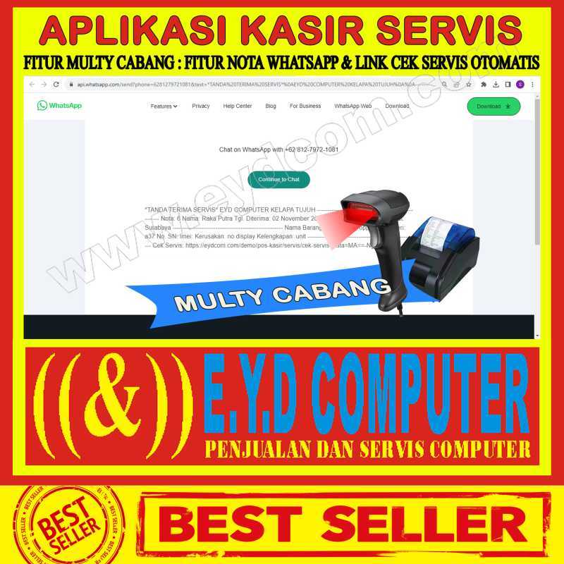 Jual SOURCE CODE APLIKASI POS KASIR SERVIS BERBASIS WEB MANAJEMEN JASA ...