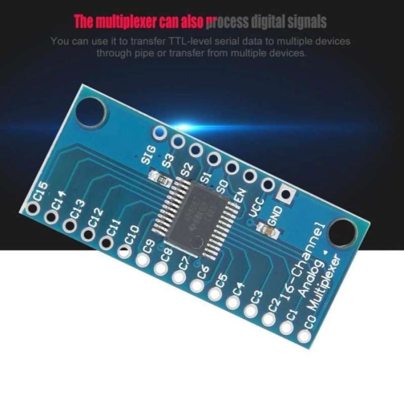 Jual CD74HC4067 High Speed CMOS 16-Channel Analog Digital Multiplexer di Seller TOKOASIA-RIAU ...