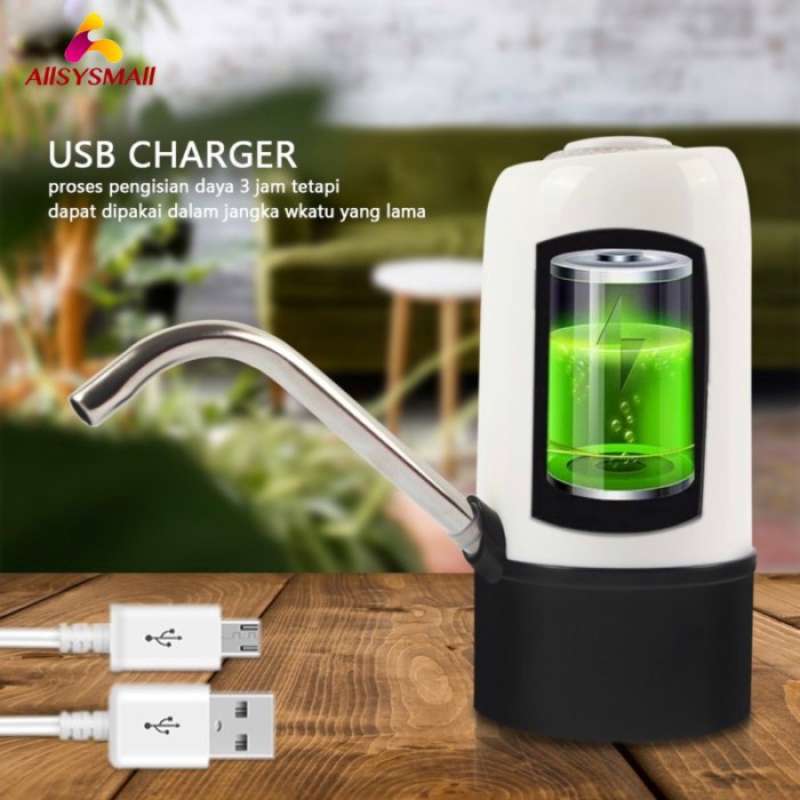 Promo Pompa Galon Air Elektrik Mini .Automatic Water Dispenser Diskon 2 ...
