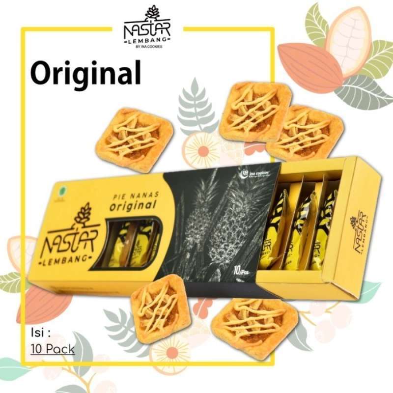 Jual INA COOKIES ORIGINAL 100% - Pie Nastar Naslem Original isi 6 pcs ...