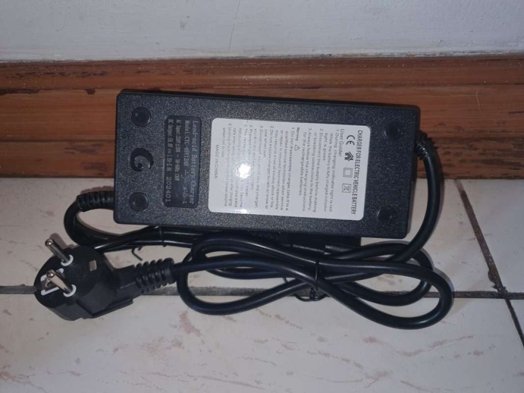 Jual CHAONENG ADAPTOR CHARGER MOLIS SEPEDA MOTOR LISTRIK 48V 20AH ...