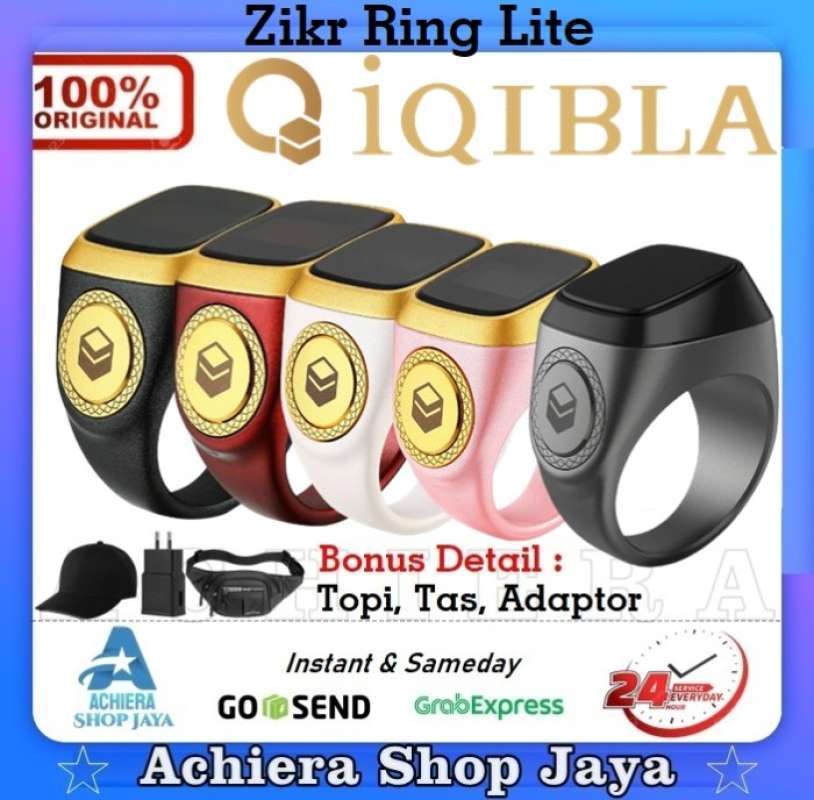 Promo Termurah Iqibla Zikr Ring Lite Smart Ring Tasbeh Digital Zikir ...