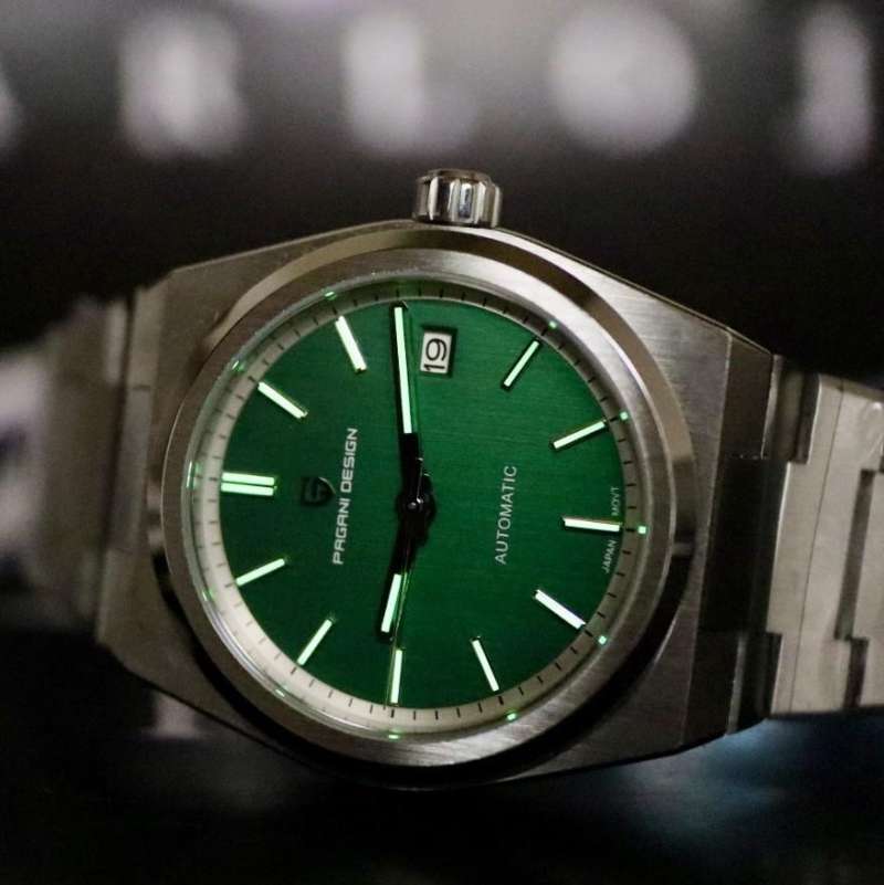Jual Pagani Design Pd1753 Seri Baru - Silver Green Di Seller Joker ...