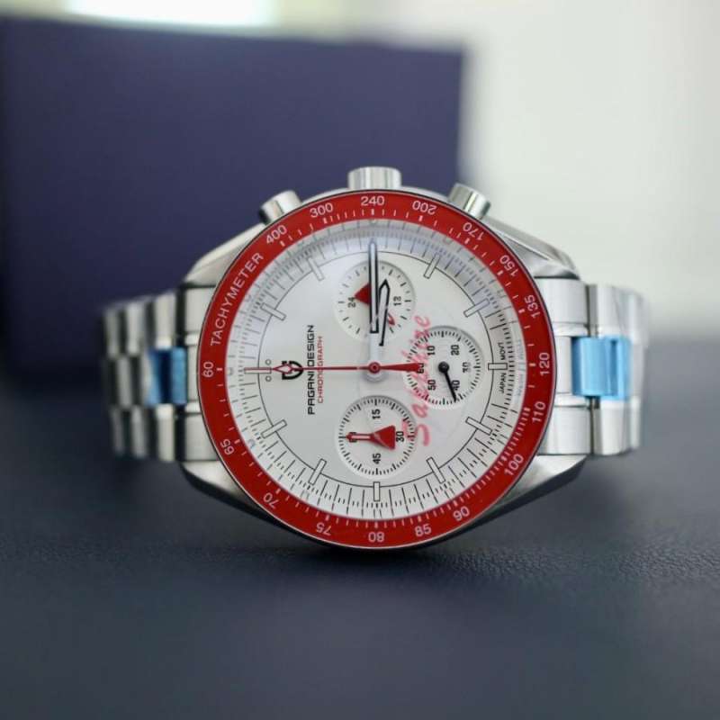 Jual Pagani Design Speedmaster Pd1701 Merah Putih V5 - Merah Putih Di ...