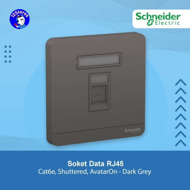 Promo SAKLAR SCHNEIDER TELEPON AVATARON, DARK GREY - SC.E8331RJS4_DG ...