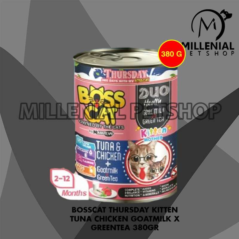Promo Makanan Kucing Basah Boss Cat Wet Food Kaleng 380 Gram - Ad ...