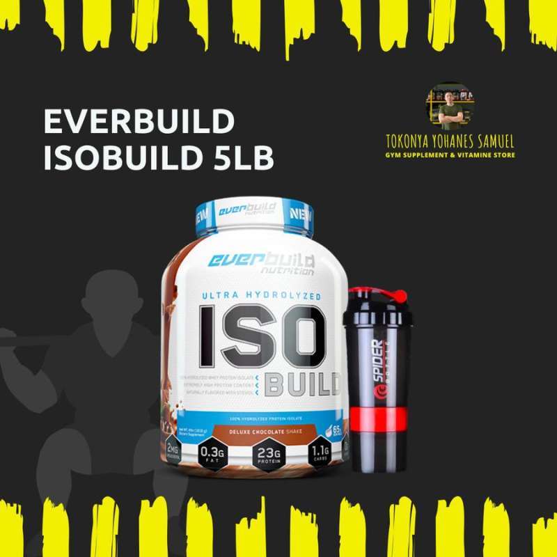 Jual Everbuild Iso Build 5 Lbs Hydrolyzed Isolate Isobuild Di Seller ...